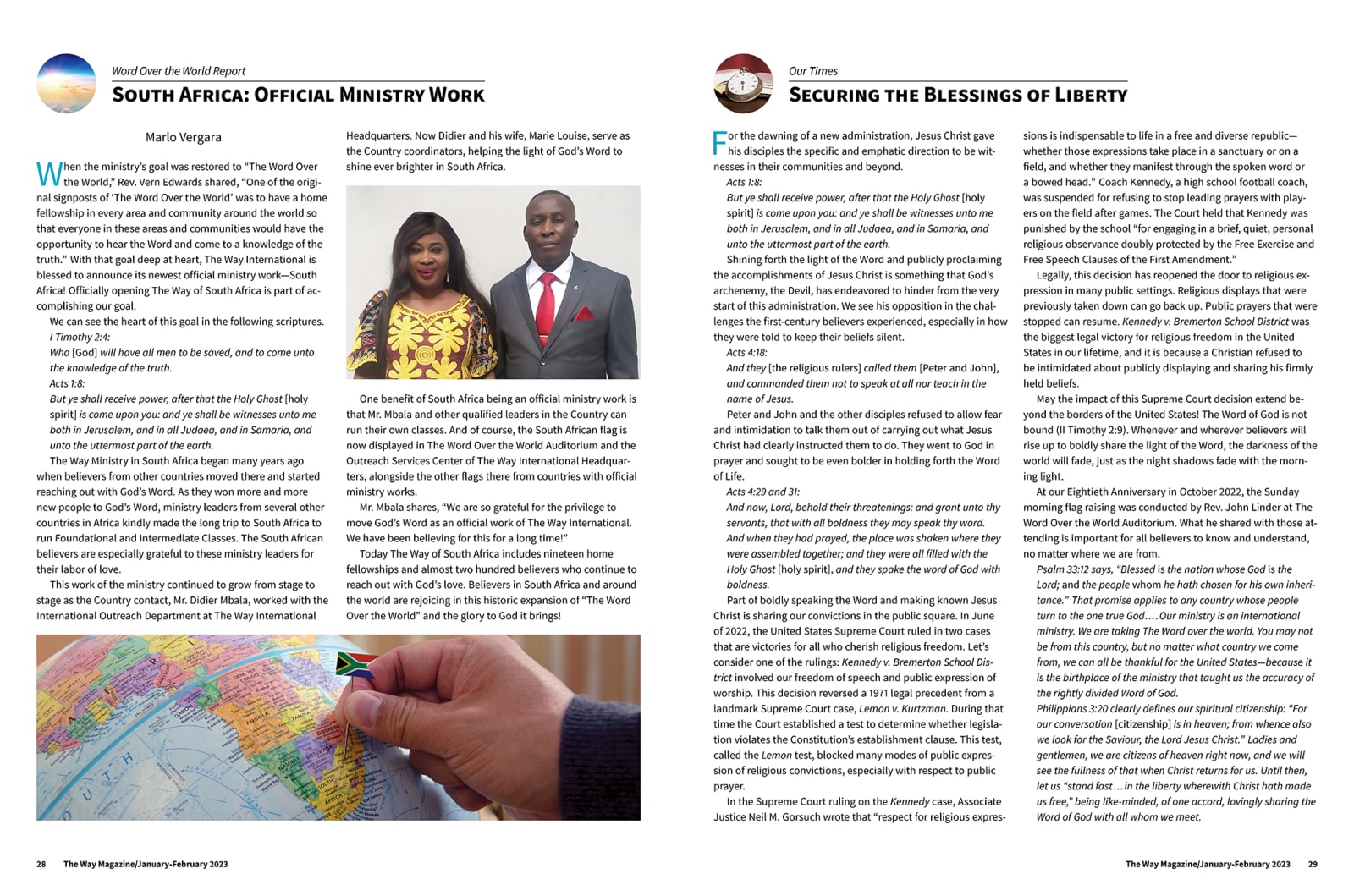 The Way Magazine - The Way International